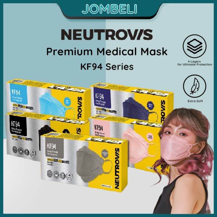 Neutrovis KF94 Korean Premium Face Respirator Face Mask 4-ply Series ...