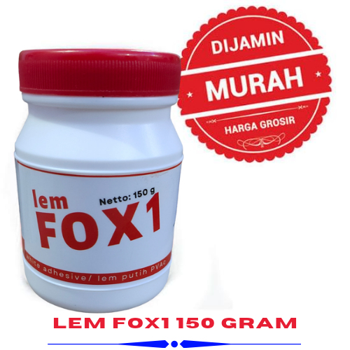 LEM FOX LEM PUTIH LEM PVA LEM KAYU UKURAN 150 GRAM | Lazada Indonesia