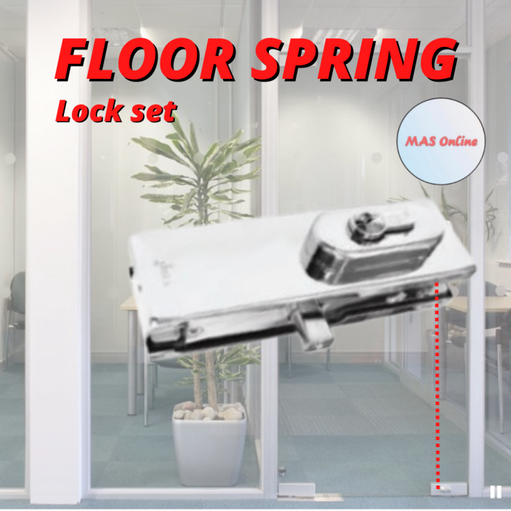 VSP V50 Glass Lock / Tempered Glass Door Lock Patch / Bottom Cylinder ...