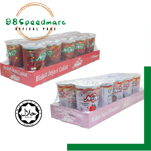 [98] Cvmallow NNI NNI Dip & Biscuit Stick 35gm x 10cup (Tray) | Lazada