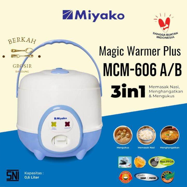 Magiccom Miyako MCM-606 Rice Cooker Mini 0,6 liter MCM 606 Mejikom ...
