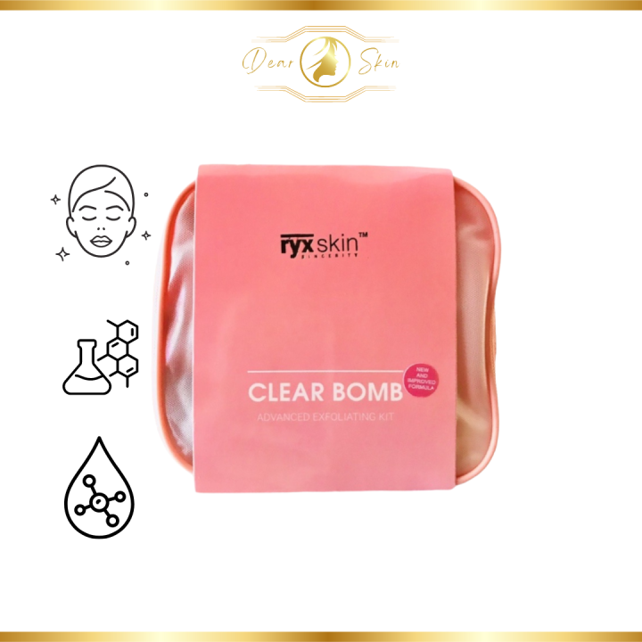Ryx Skin CLEARBOMB 💣 KIT VERSION 3 Advanced EXFOLIATING SET Japan ...