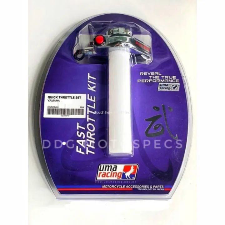 UMA RACING QUICK THROTTLE (UNIVERSAL CARB TYPE ONLY WITH CABLE) | Lazada PH