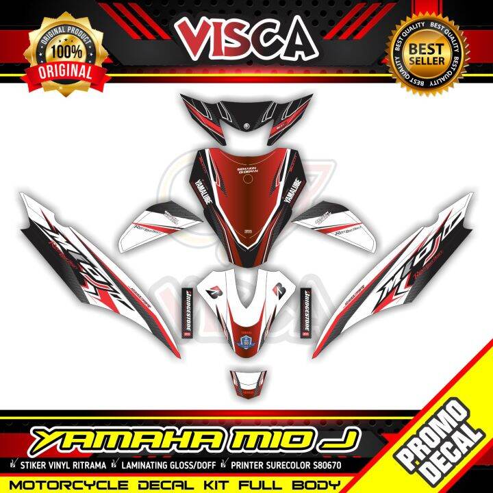 Decal Mio J Full Body Stiker Mio J Variasi Full Body Striping Mio J ...
