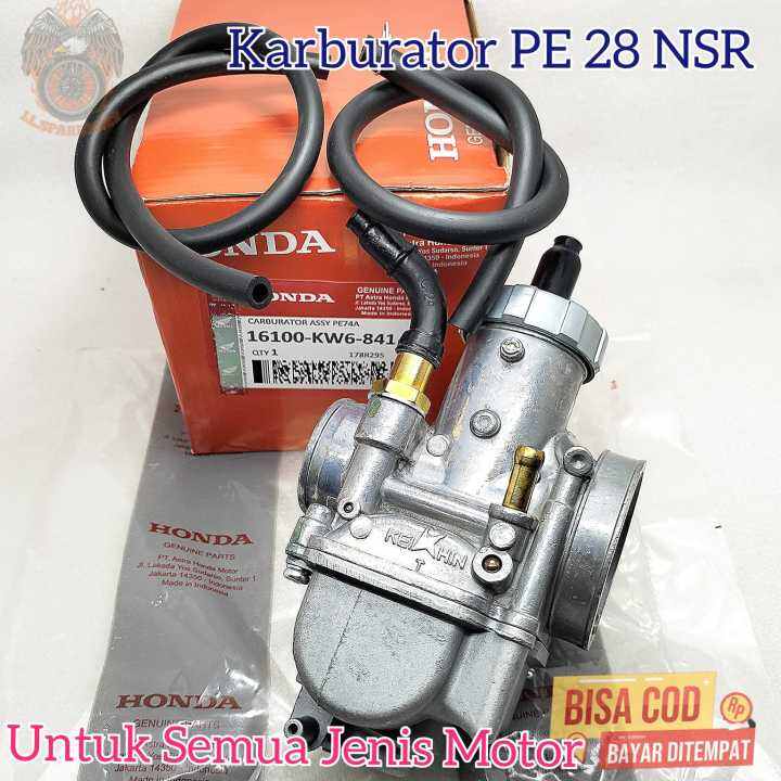 KARBURATOR CARBURATOR ORI HONDA PE 28 NSR KUALITAS ASLI ORIGINAL HONDA BUAT SEMUA JENIS MOTOR ...