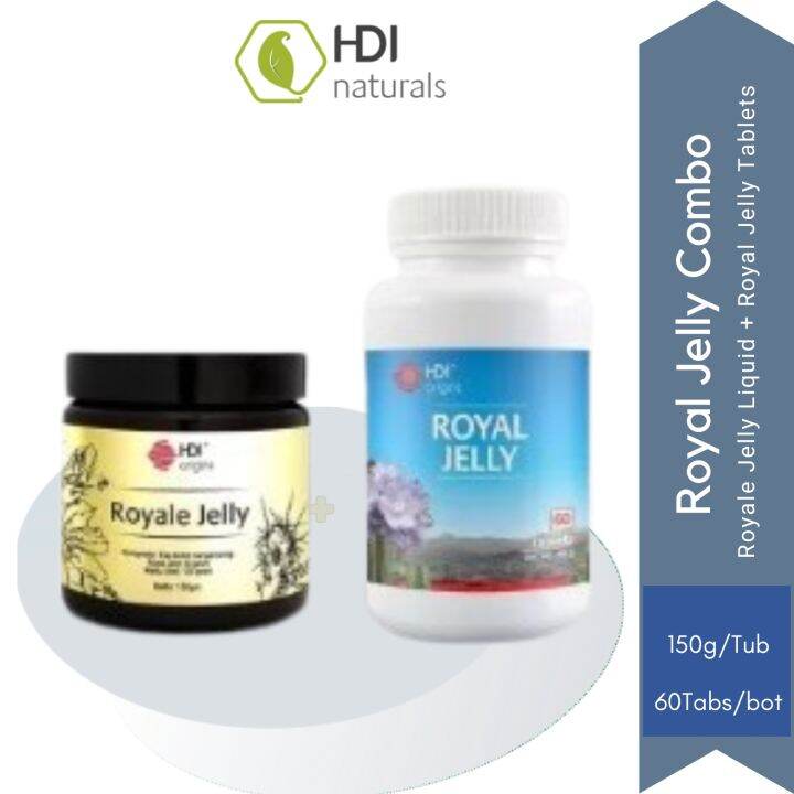 HDI Royal Jelly Liquid &Tablets Combo | Lazada PH