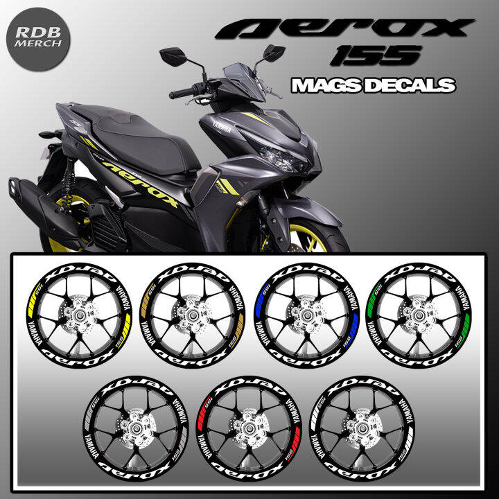 Mags Decal for Yamaha Aerox 155 - Cutout sticker vinyl for motorcycle ...