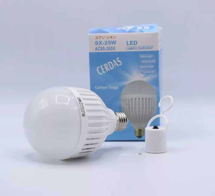 Lampu Emergency SX-25W / Lampu Model Sentuh 25Watt | Lazada Indonesia