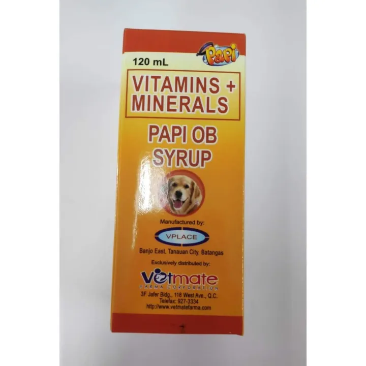 Papi OB prenatal and post natal Vitamins 120ml | Lazada PH