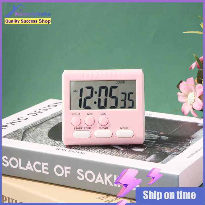 Professional Kitchen Timer Digital Screen Display Digits Clocks Square ...