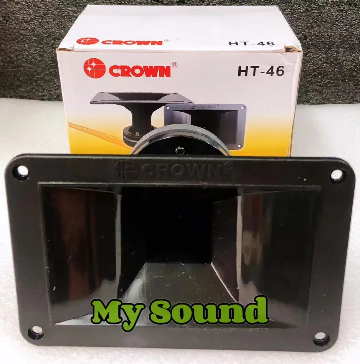 2021 Original Crown HT-46 150W 8 Ohms 4x6 Inches Horn Audio Sound ...