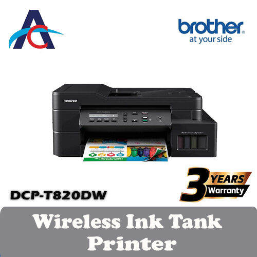 Brother DCP-T820DW Wireless Color Ink Tank Printer | Lazada Singapore