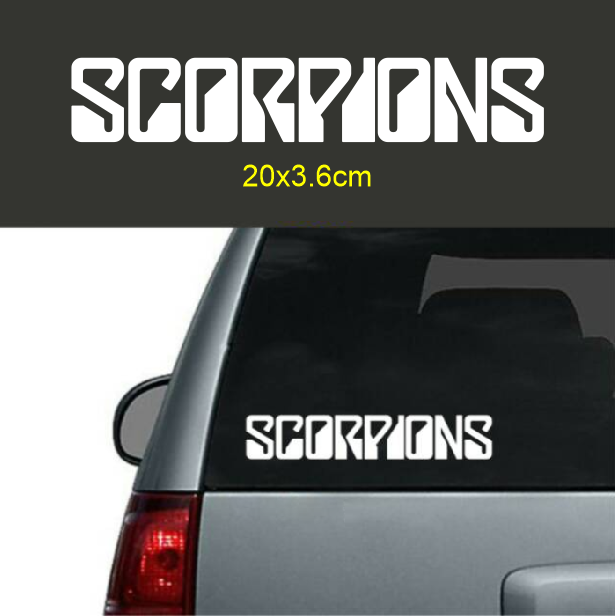 Stiker Mobil Band Scorpions - Car Decal Sticker | Lazada Indonesia
