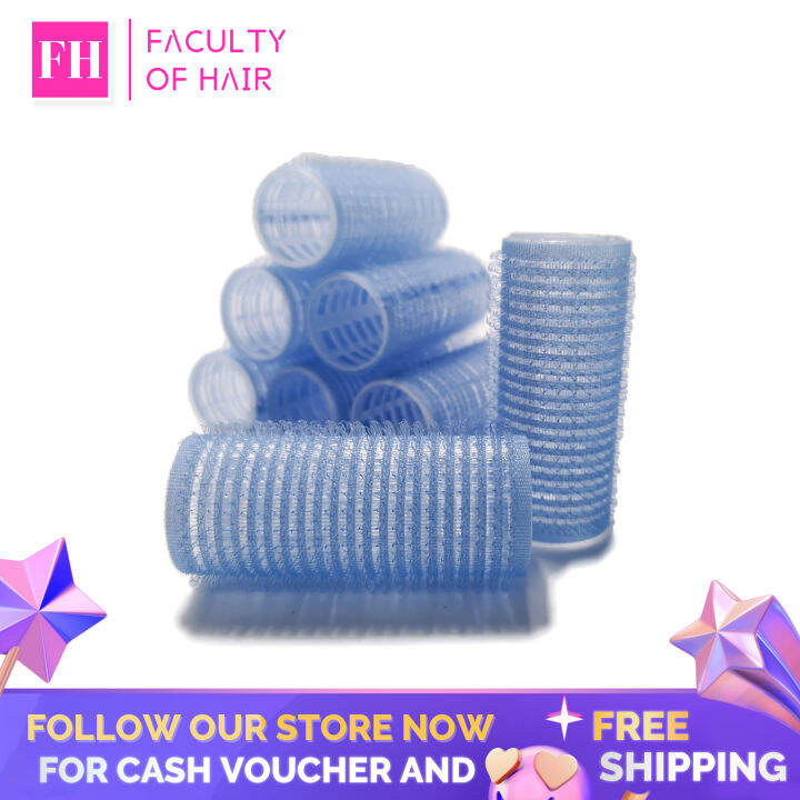 Big Self Grip Hair Rollers 2cm Size Hair DIY Salon Hair Rollers Curl ...