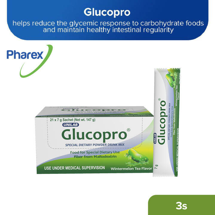 Glucopro Resistant Maltodextrin 7g 3 Powder Drink in Sachet Tingi ...