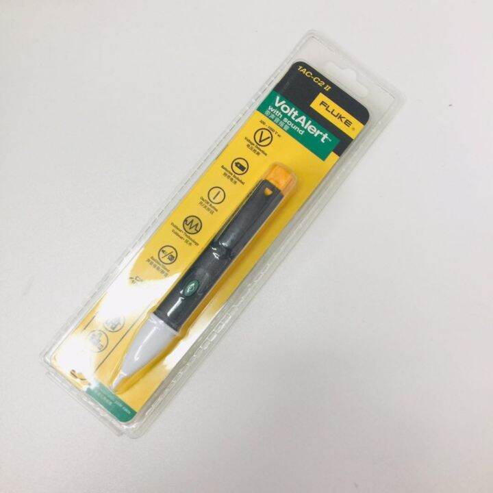 Authentic FLUKE 1AC-C2 II Non-Contact VoltAlert volt stick Detector Pen ...