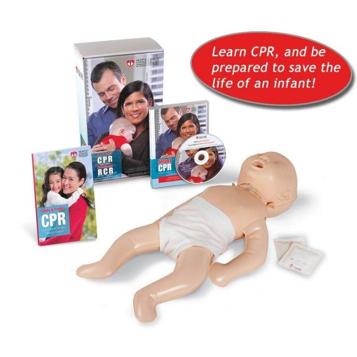 หุ่น cpr ทารก Infant CPR Anytime หุ่นจำลองการปั๊มหัวใจทารก ฝึกสอน cpr ...