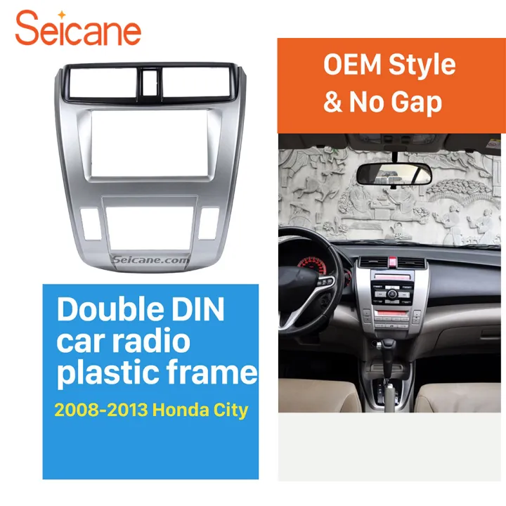Seicane 2Din for 2008 2009 2010 20112012 2013 Honda City Ballade Auto ...