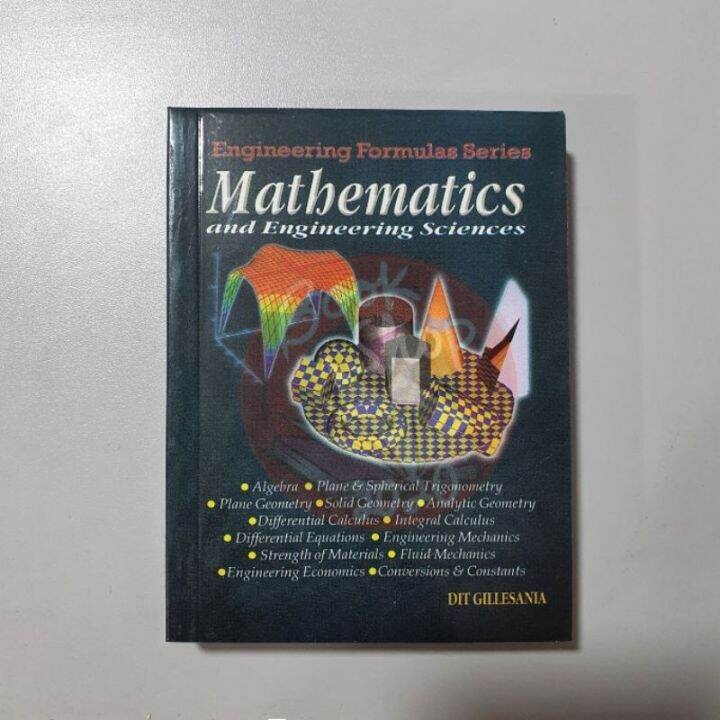 Engineering Formula Series Mathematics by | Lazada PH