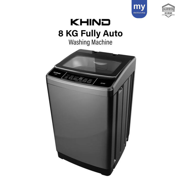 Khind WM80A 8KG Fully Auto Washing Machine Top Load Mesin Basuh | Lazada