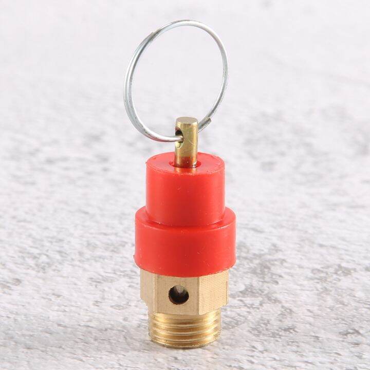 Pressure relief valve 1/4 Zoll PT air compression valve red + gold ...