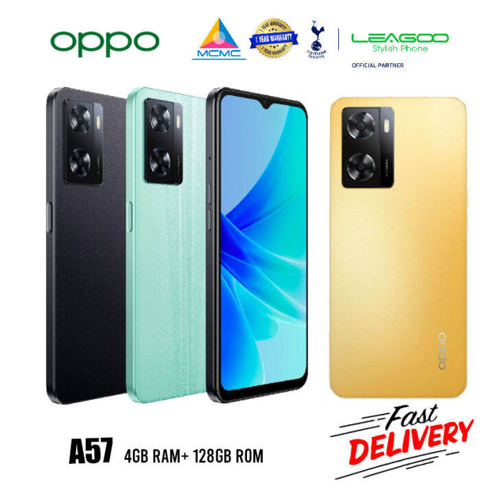 OPPO A57 Smartphone (4GB RAM + 128GB ROM)3W SUPERVOOC TM 5000mAh Long ...
