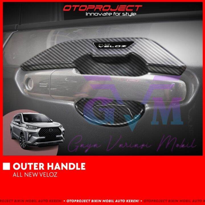 Outer Handle Cover / Mangkok Pintu All New Veloz 2021 2022 2023 | Lazada Indonesia