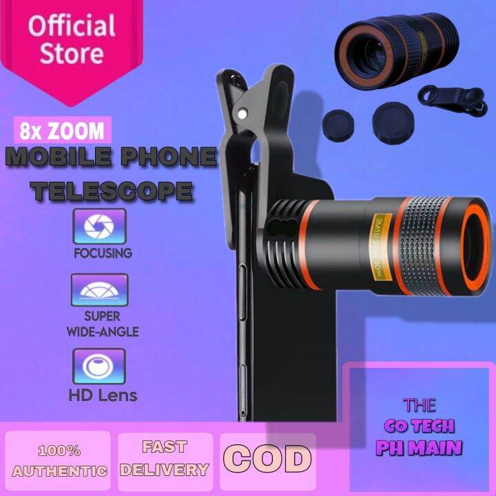 TCT 8 Times Zoom mobile phone lens telephoto mobile phone external ...