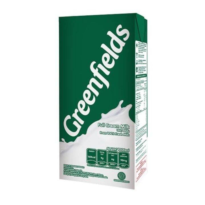 Greenfields full cream uht 1 liter | Lazada Indonesia