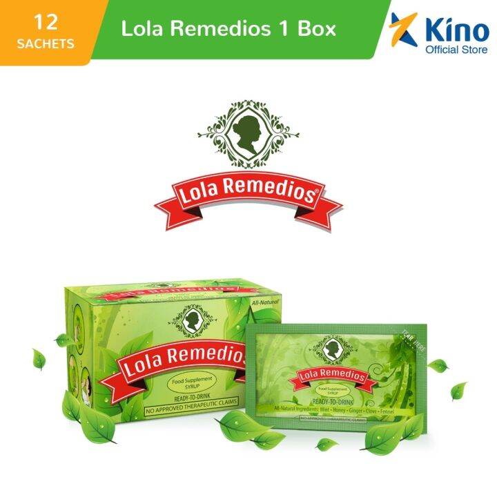 LOLA REMEDIOS Food Supplement Syrup 12 Sachets | Lazada PH