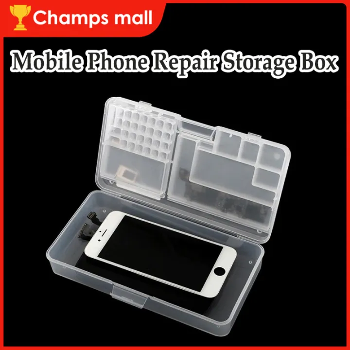 Phone Repair Parts Storage Box Smartphone Opening Tools Collector ...