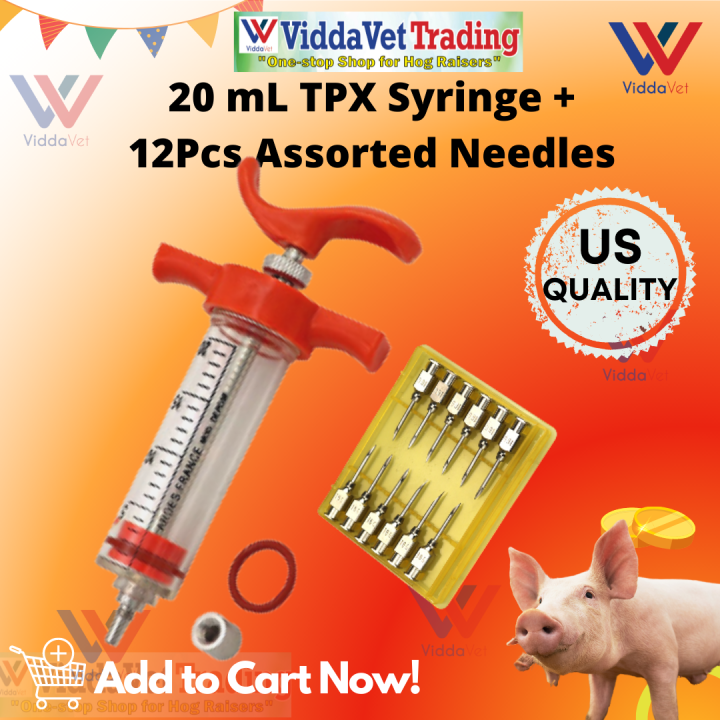 Medicine Injection Set for Pig Dog Goose Swine Boar Horse Cattle Goat ...