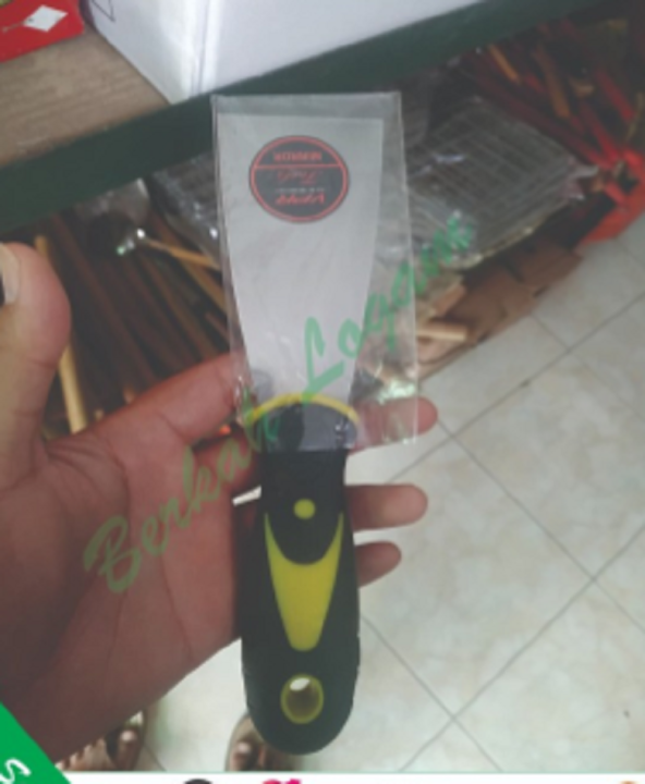 Kapi Cat / Wall Scrapper Gagang Karet SCRAP Alat Pisau Kerok Dempul 2 ...