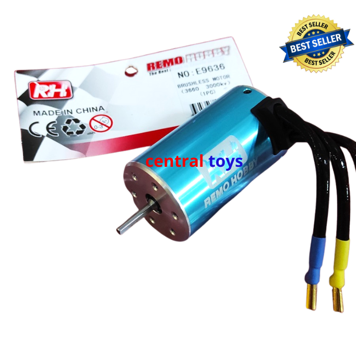 motor brushless 3660 3000kv E9636 remo hobby rc monster truck 8036 ...