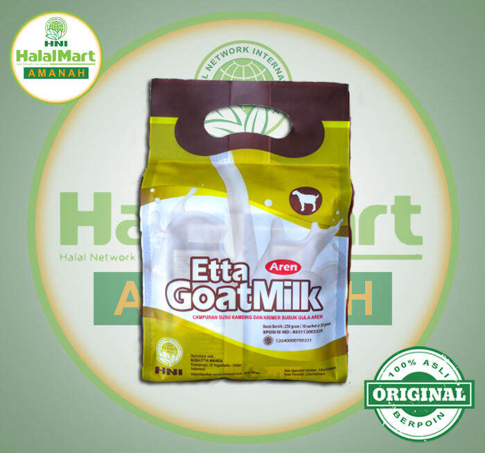 EGM Etta Goat Milk Gula Aren original dijamin asli susu kambing etawa ...