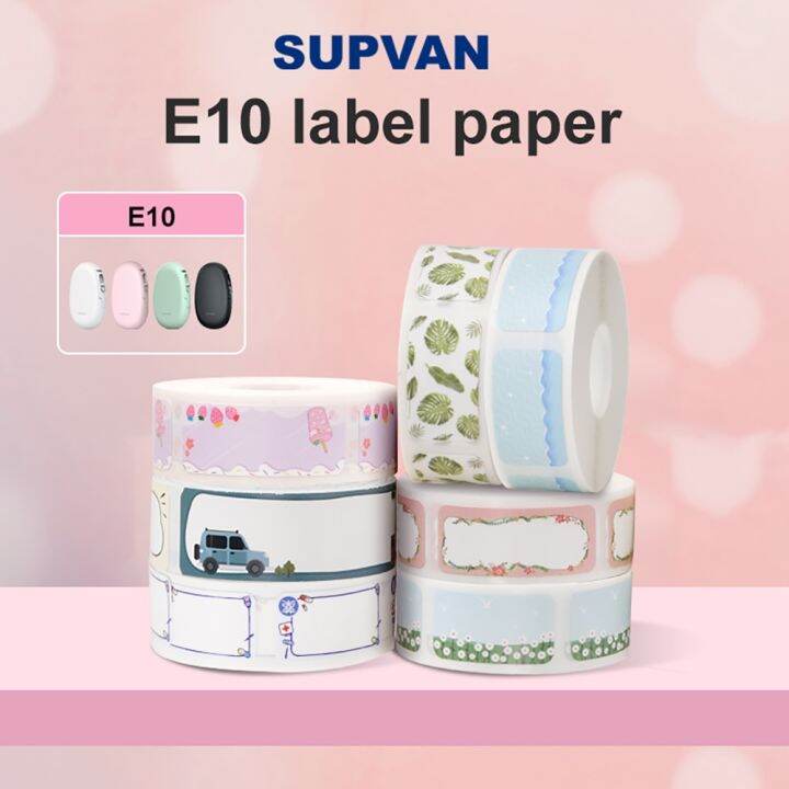 Supvan Hot Sales Label Printer Paper Waterproof Printing Label Tape ...