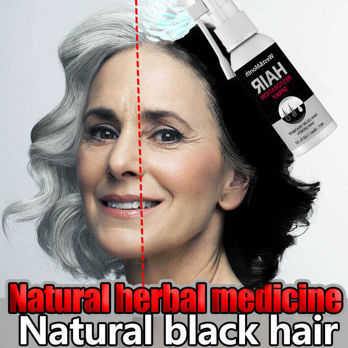 Polygonum Essence Spray White Hair Turn To Black Hair Mild Non ...