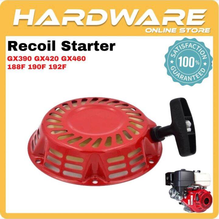 Honda Recoil starter GX340 GX390 GX420 GX460 GX610 188F 190F 192F 11hp 13hp 15hp 18hp Engine ...