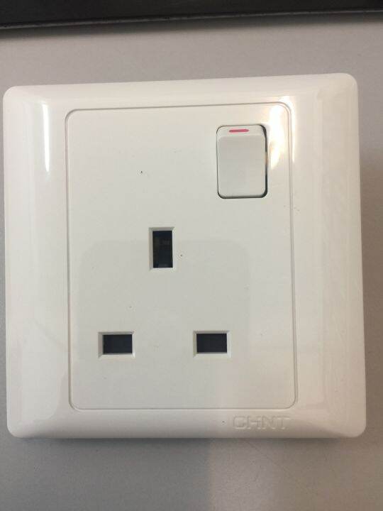 CHINT New 7-G 13A Switch Socket 250V- SIRIM APPROVAL | Lazada