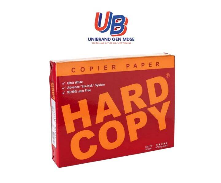 UNIBRAND SHORT BOND PAPER | Lazada PH