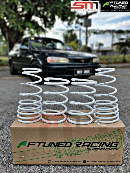 Toyota Corolla AE101 AE111 FTuned Racing CLS Sport Lowered Spring F ...