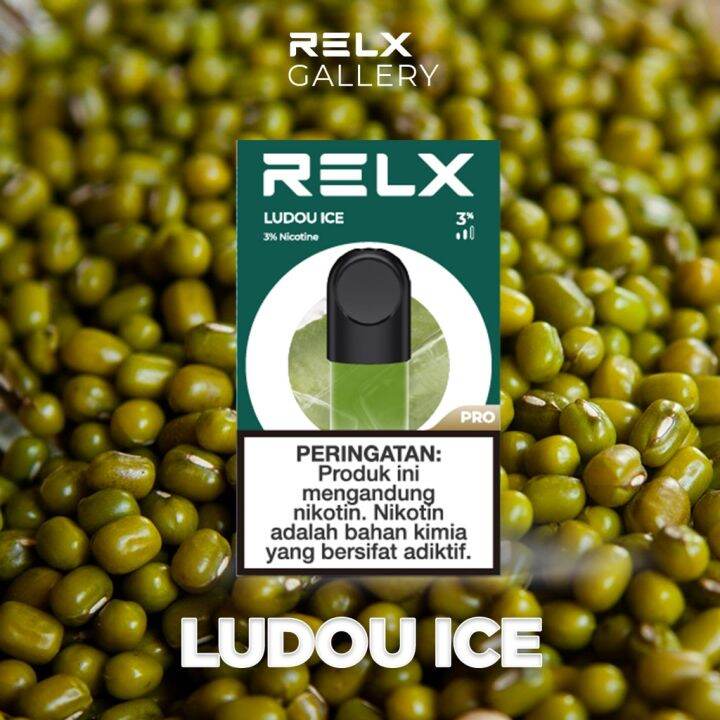 Relx Infinity Essential Pod Pro Ludou Ice / Kacang Hijau | Lazada PH