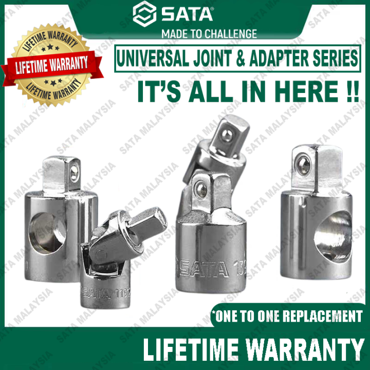 SATA Socket Universal Joint & Adapter Series 1/4" 3/8" 1/2" Female/Male ...