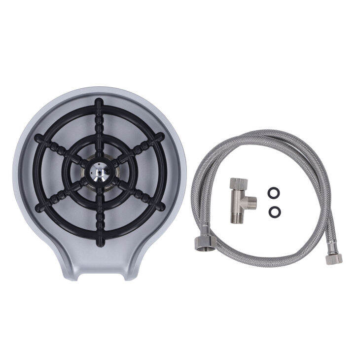 ก๊อกน้ำเครื่องซักผ้าขวดแรงดันสูง5หลุมหัวฉีดอัตโนมัติแก้ว Rinser กับ80 ...