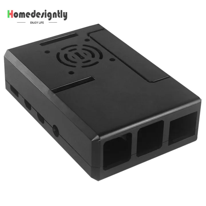 Diy Abs Enclosure Case Shell Housingสำหรับraspberry Pi 4bฝาครอบป้องกัน Th