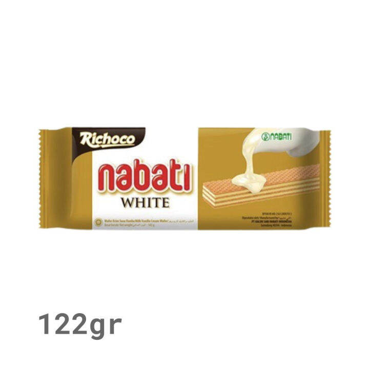 Richoco Nabati Wafer White 122 g | Lazada Indonesia