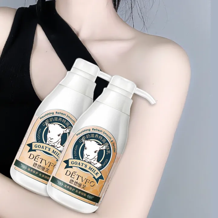 Original Goat milk body Whitening Lotion Permanent Whitening baby Lotion Skincare Healthy White ...