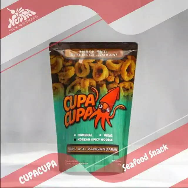 Cupa cupa snack crispy crab cumi rasa spicy | Lazada Indonesia