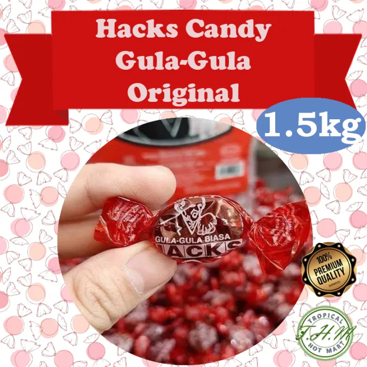 Hack's Gula-Gula Original Cough Drops 1.5kg 1kg 500g 250g 100g | Lazada