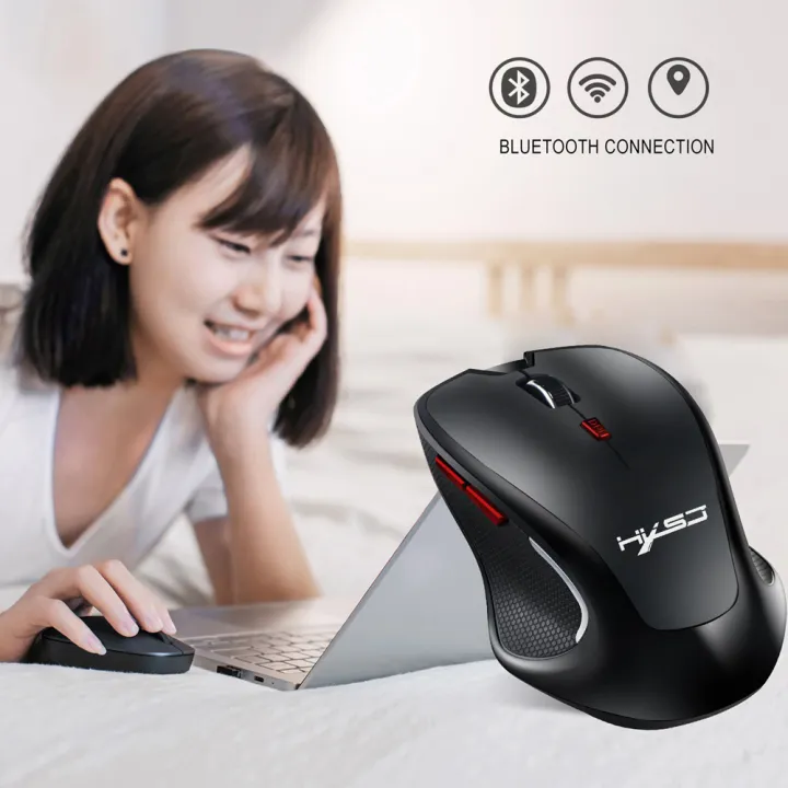 Ready Stock Wireless Mouse bluetooth 3.0 mouse 2400dpi gaming mouse ...